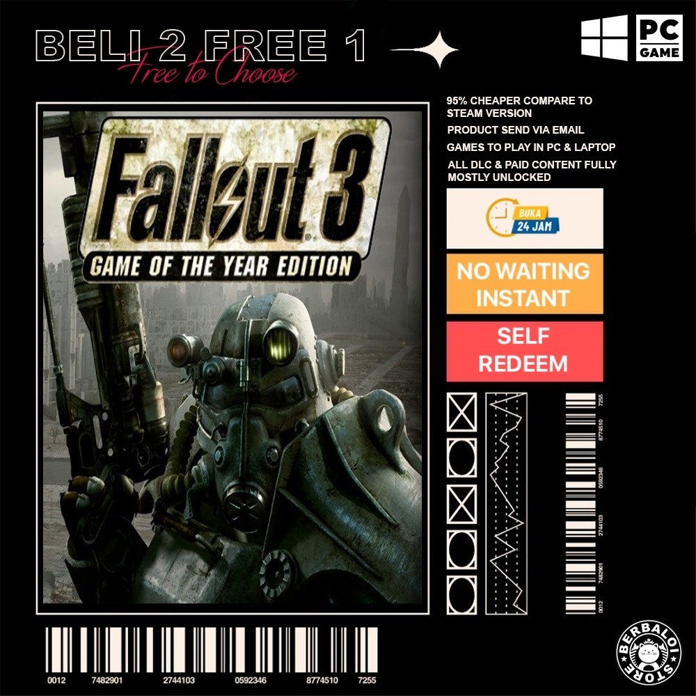 [FAST SEND] Fallout 3: Game of the Year Edition [PC GAME | PC DIGITAL ...