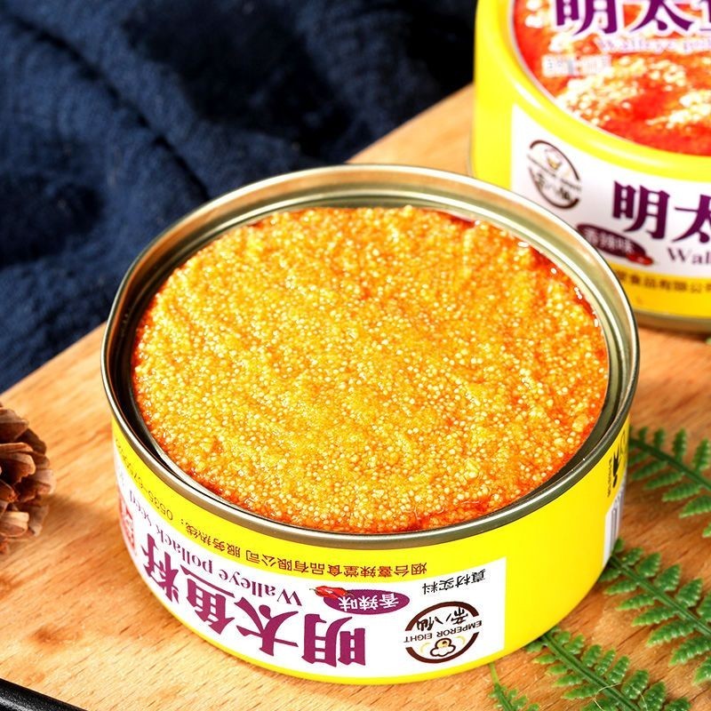 Men Mentai Fish Seed Canned Fish Seed Sauce Instant Spicy Sushi ...