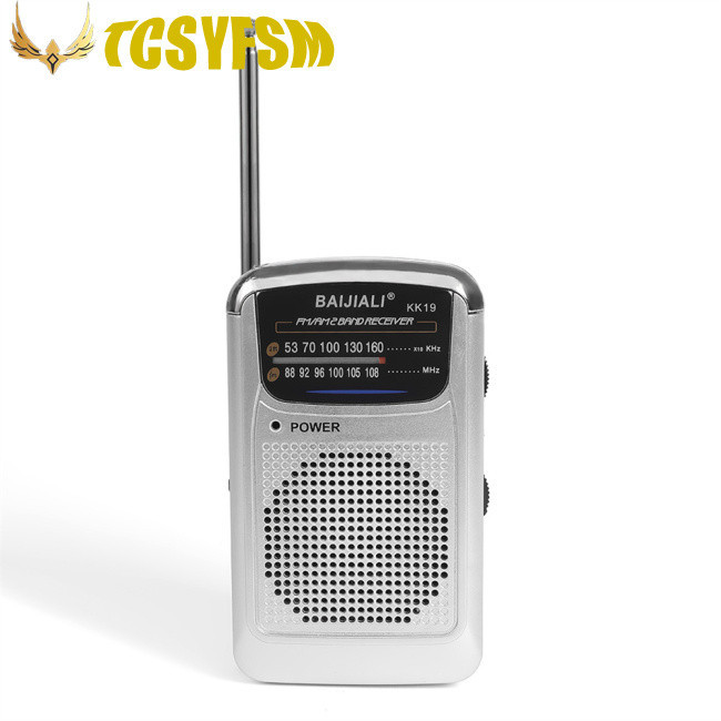 Tcsyfsm KK19 Portable AM FM Radio Battery Operated Radios Best ...