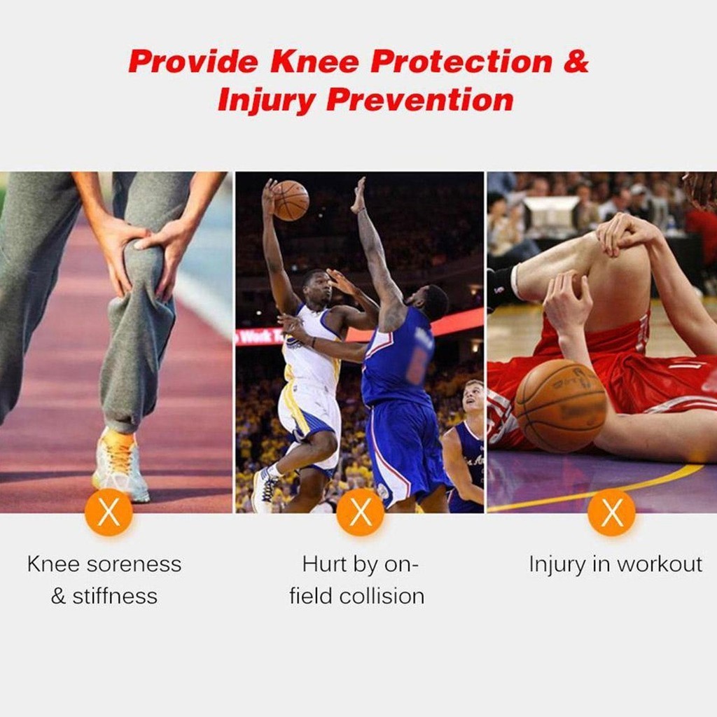 Breathable Quickdry Knee Brace Support For Basketball Football ...