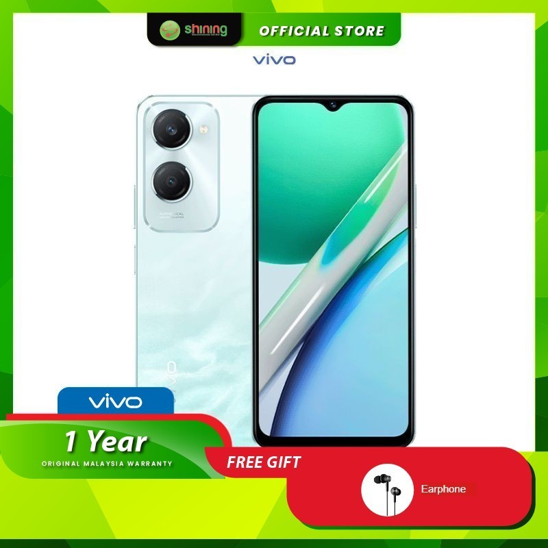 Vivo Y18 (V2333)(8GB RAM 256GB ROM)(Wave Aqua) | Shopee Malaysia