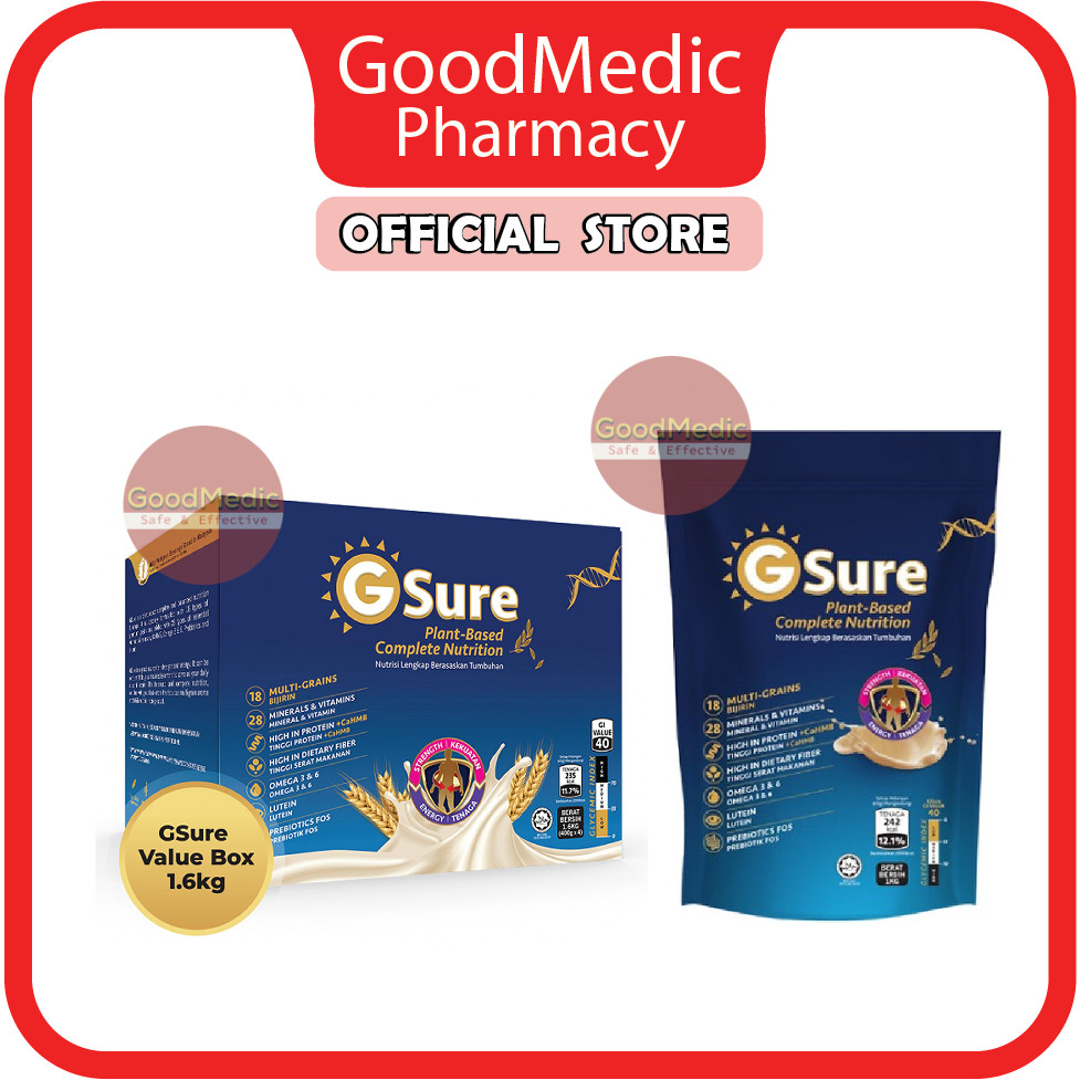 GoodMorning® GSure Value Box 1.6kg (4x400g) / 1kg Refill Pack | Shopee ...