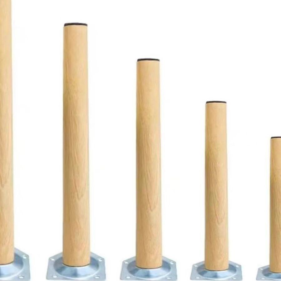 [Wooden Table Legs] Bracket Solid Solid Pine Table Leg Bracket Computer ...