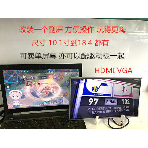 monitor pc portable monitor Notebook LED Screen Modified Display Driver ...