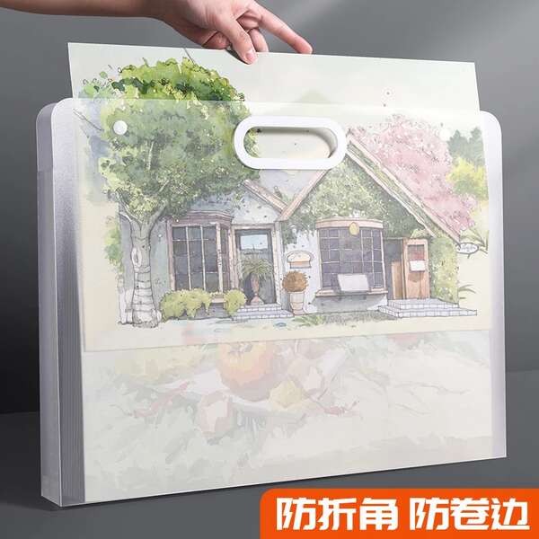 file holder fail plastik Penyimpanan album gambar seni beg tangan khas ...