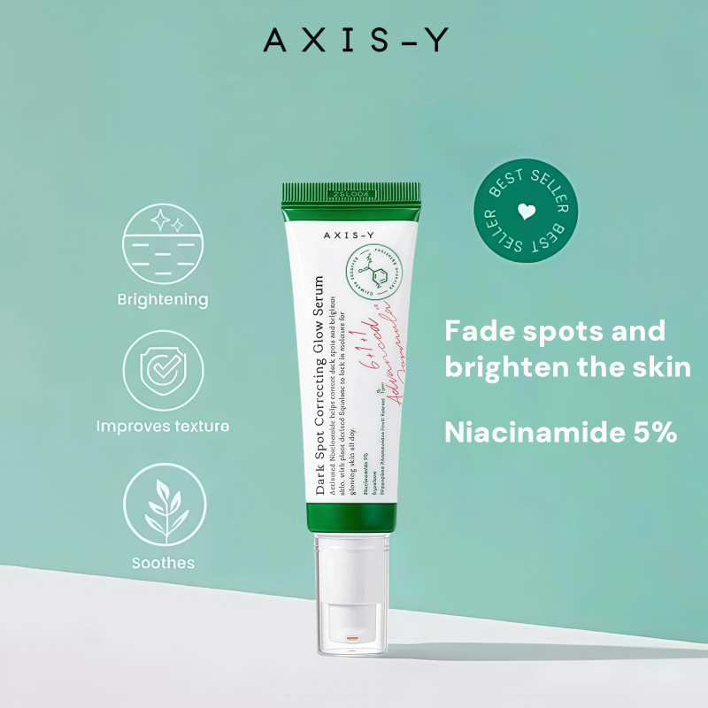 AXIS-Y Dark Spot Correcting Glow Serum 50ml,Skin Brightening ...