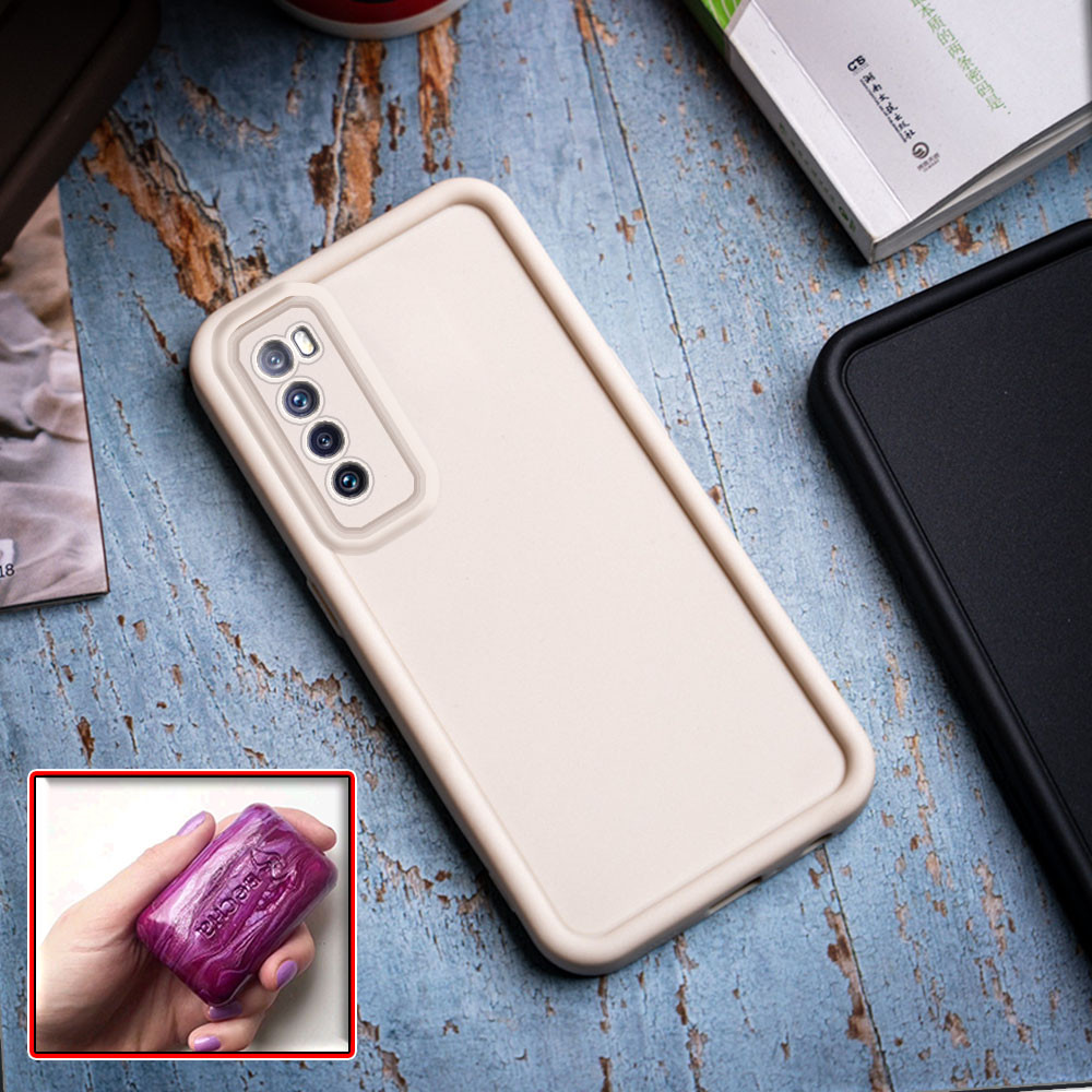 Huawei Nova 7 5G JEF-AN00 JEF-NX9 JEF-AN20 Soft Silicone Fine Skin ...