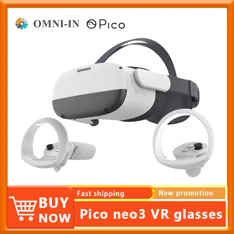 Pico Neo 3 All-in-One VR Glasses Virtual Reality Game 4K Display Wireless 128G 256G VR Headset ...