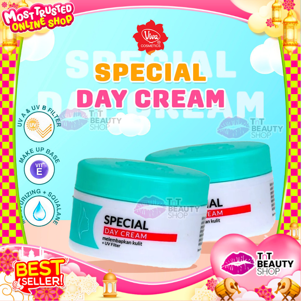 Viva Special Day Cream with Squalane, Vit E, UV A & B - 22gr | TnT ...