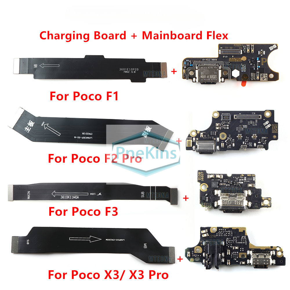 For Xiaomi Poco F2 Pro F1 F3 X3 Pro Charging Board Connector Plug Port ...