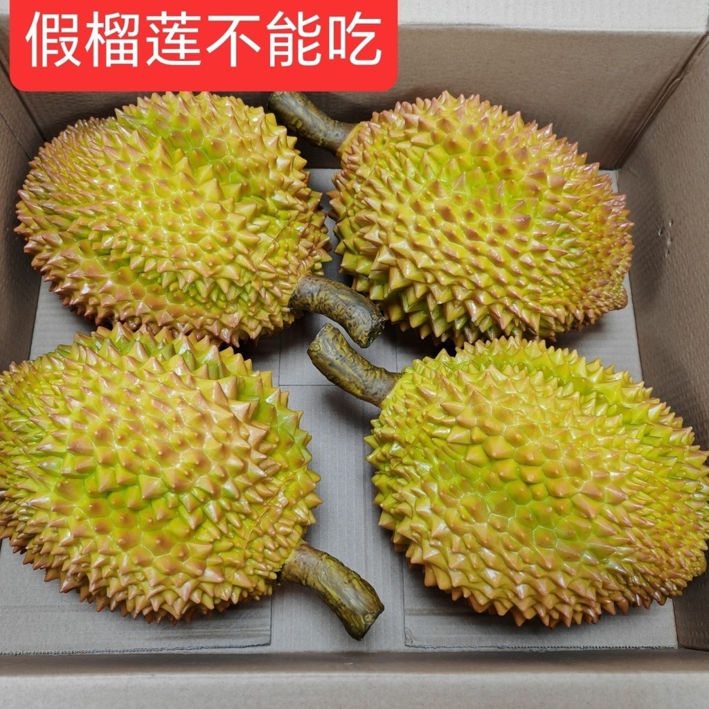 Fake Durian Simulation Durian Can't Eat Durian Plastic Durian Model Photo Props Early Education ...