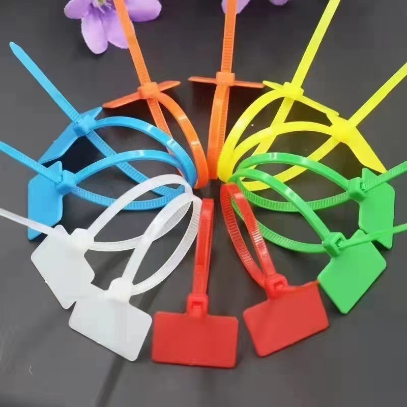 Colorful Nylon Cable Ties with Tags, Multi-Purpose Wire Bundling and ...