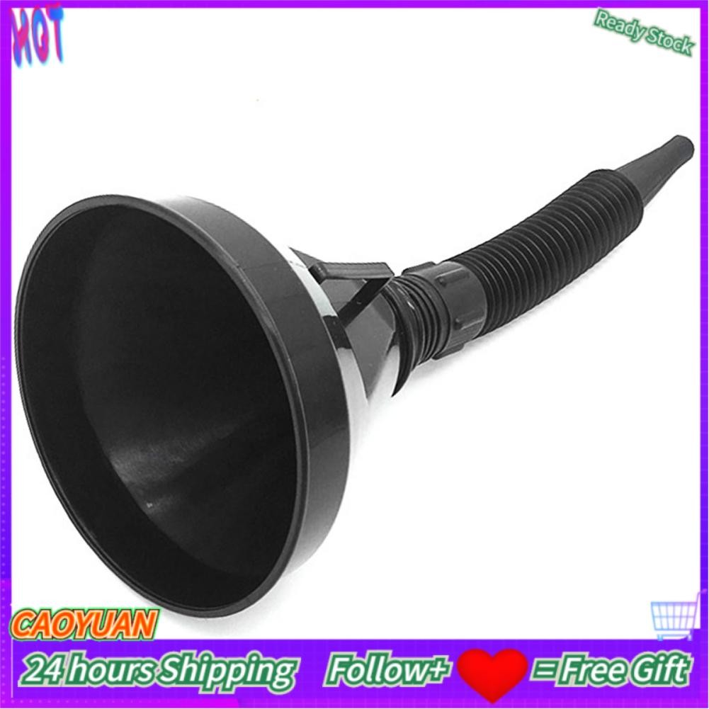 Caoyuanstore Car Strainer Funnel Wide Mouth Oil with Flexible Extension ...