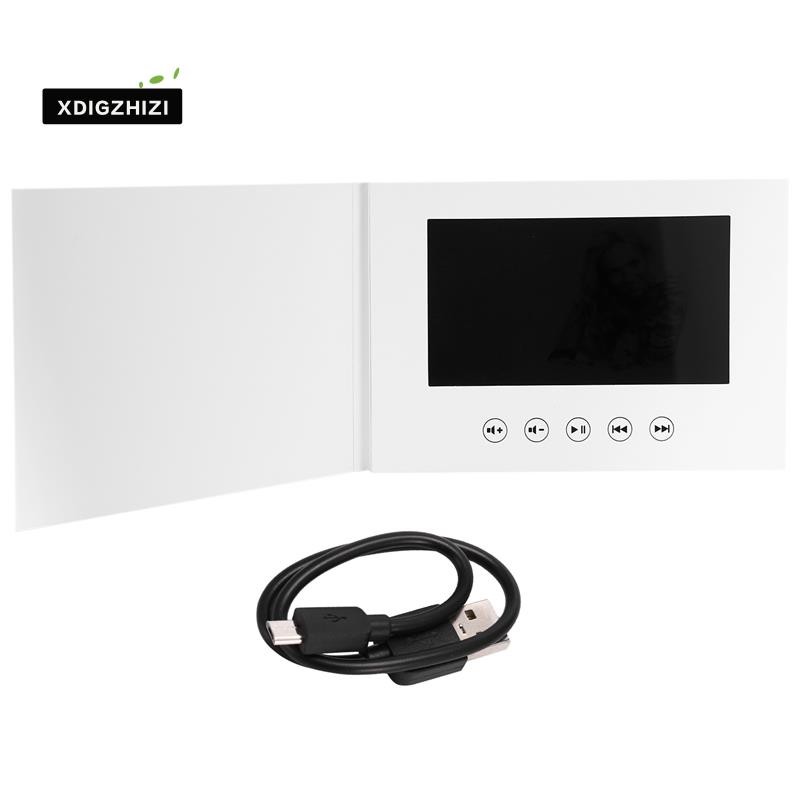 7 Inch New Video Brochure Cards for Presentations Digital Advertising ...