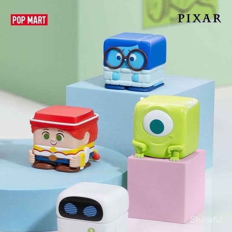 P POPMART POPMART Disney Pixar POPCUBE-2 Series Figure Mystery Box ...
