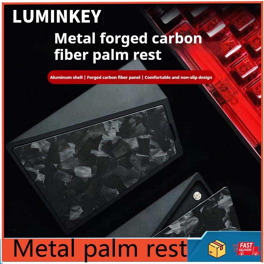 LUMINKEY Aluminum Alloy Anodized Metal Forged Carbon Fiber Palm Stand ...