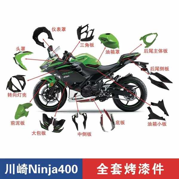 KAWASAKI Ninja 400 aksesori motorcycle accessory parts Kawasaki Ninja ...
