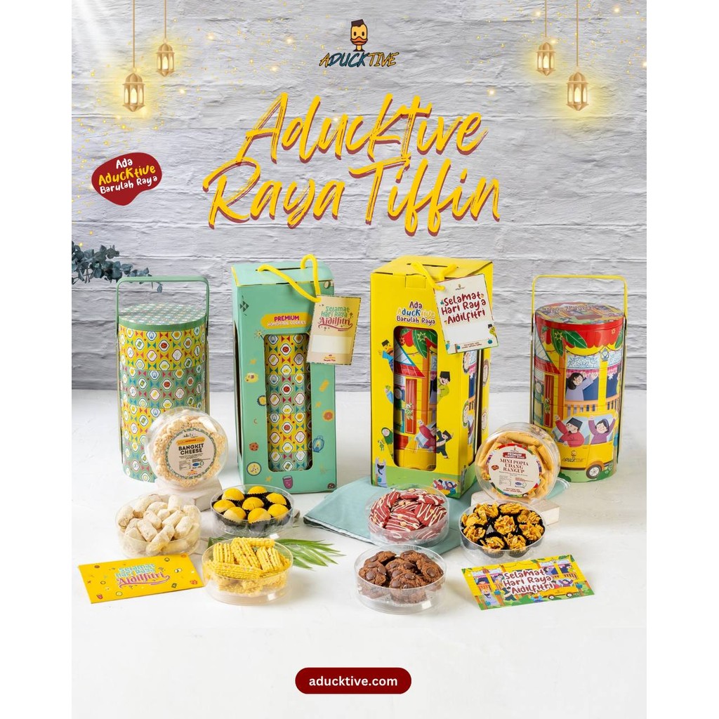 Aducktive Raya Tiffin Gift Set Special Riang Raya Tiffin & Nostalgia ...