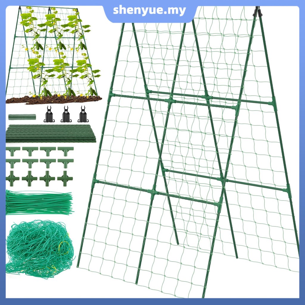 Cucumber Trellis A Frame Vegetable Trellis Easy to Install Cucumber ...