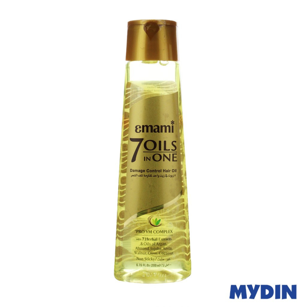 Emami 7 Oils In One Damage Control Hair Oil 200ml | Shopee Malaysia