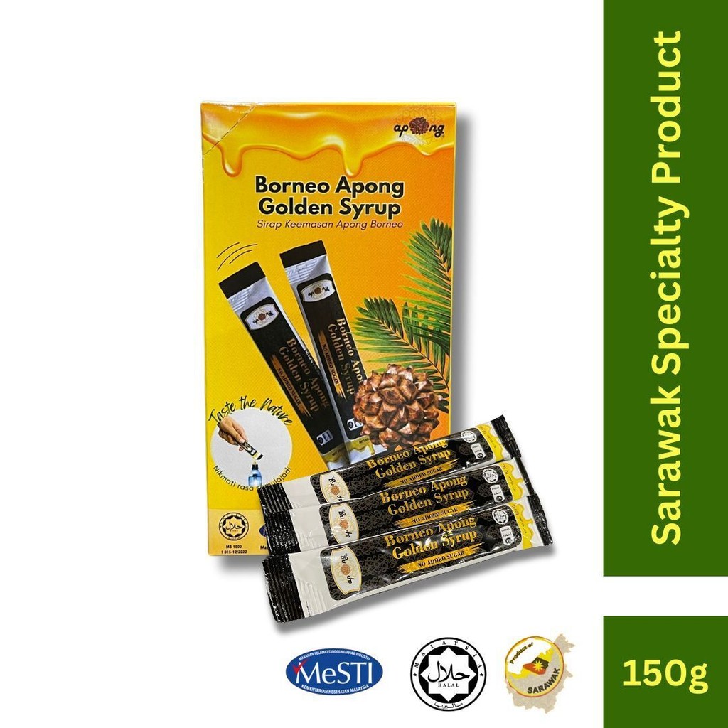 APONG Borneo Apong Golden Syrup, 150g | Shopee Malaysia