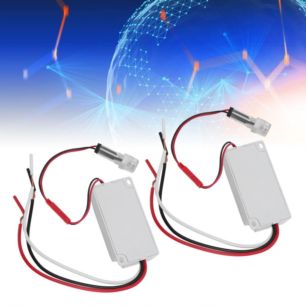 Cancanshop 2PCS 10A Photocell Sensor Light Switch Dusk to Dawn IP33 ...