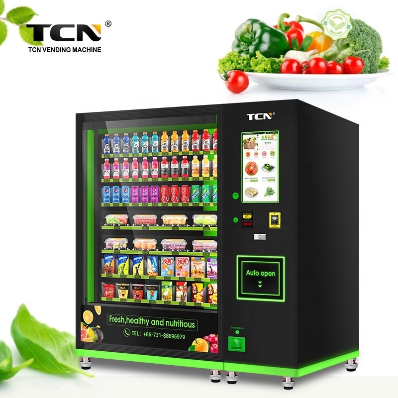 TCN Popular Healthy Fruit Vending Machine Fresh Vegetables Fruits ...
