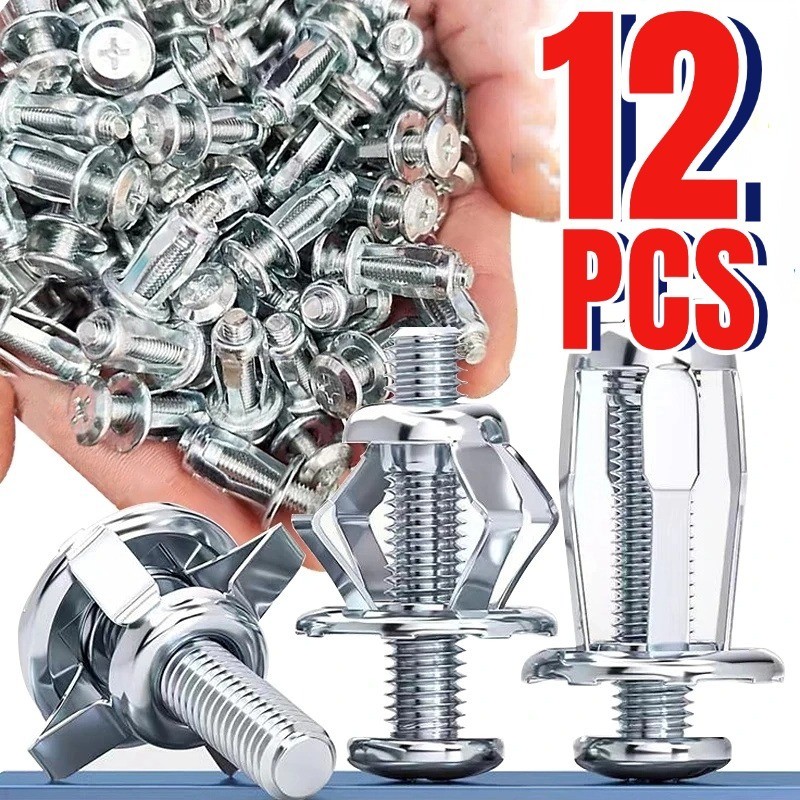 M4 M5 M6 M8 Petal Rivet Lock Nuts with Screw Iron Skin Metal Screw ...