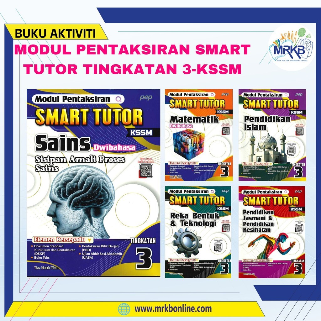 MODUL PENTAKSIRAN SMART TUTOR TINGKATAN 3 | Shopee Malaysia
