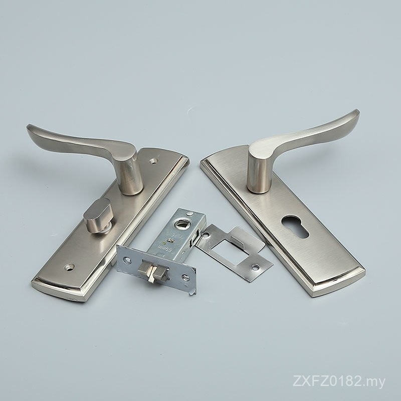 Single Tongue Toilet Indoor Door Lock Hole Distance Household 140 ...