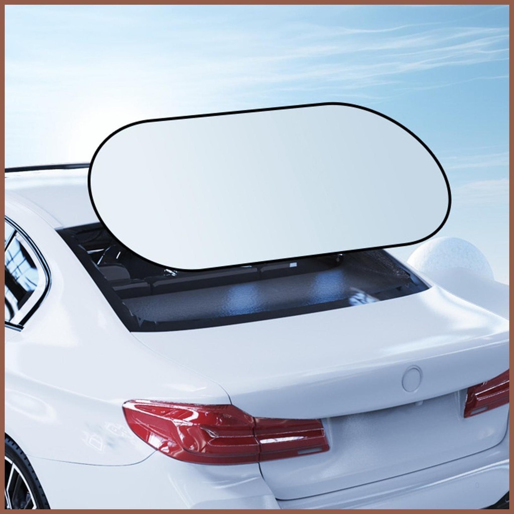 Car Rear Window Shade Sunlight Shield Blocker Easy To Install Magnetic ...