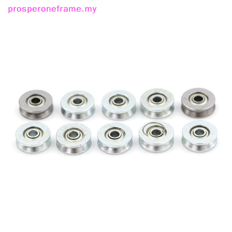 prosperoneframe 10pcs HCS Deep V Groove Sealed Guide Line Track Pulley ...