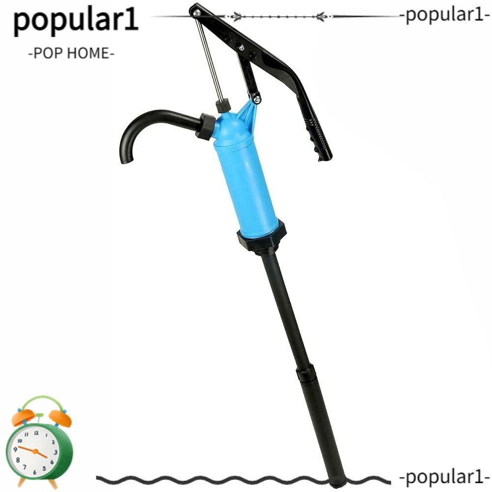 POP Telescopic Manual Drum Pump, Blue Plastic Lever Acting Drum Barrel ...