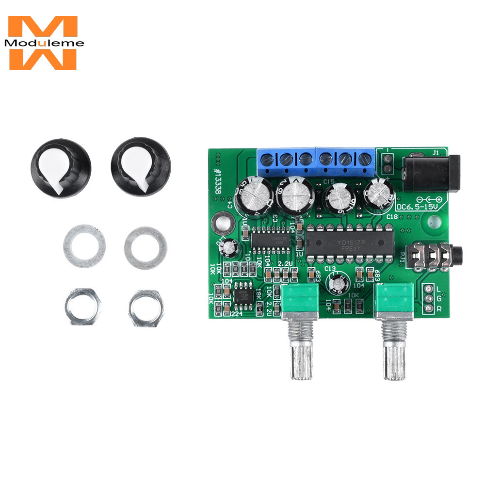 High Fidelity Class D Digital Amplifier Module 2.1 Three-channel ...