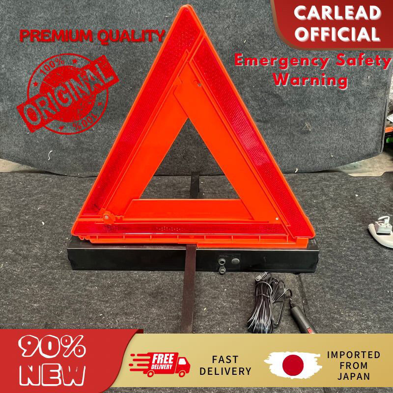 🇯🇵EMERGENCY SAFETY WARNING TRIANGLE FLARE KIT REFLECTOR IMPORTED FROM ...