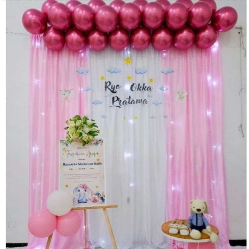 Combination backdrop 2.5 Meters High 6 Meters Wide Fabric Material ...