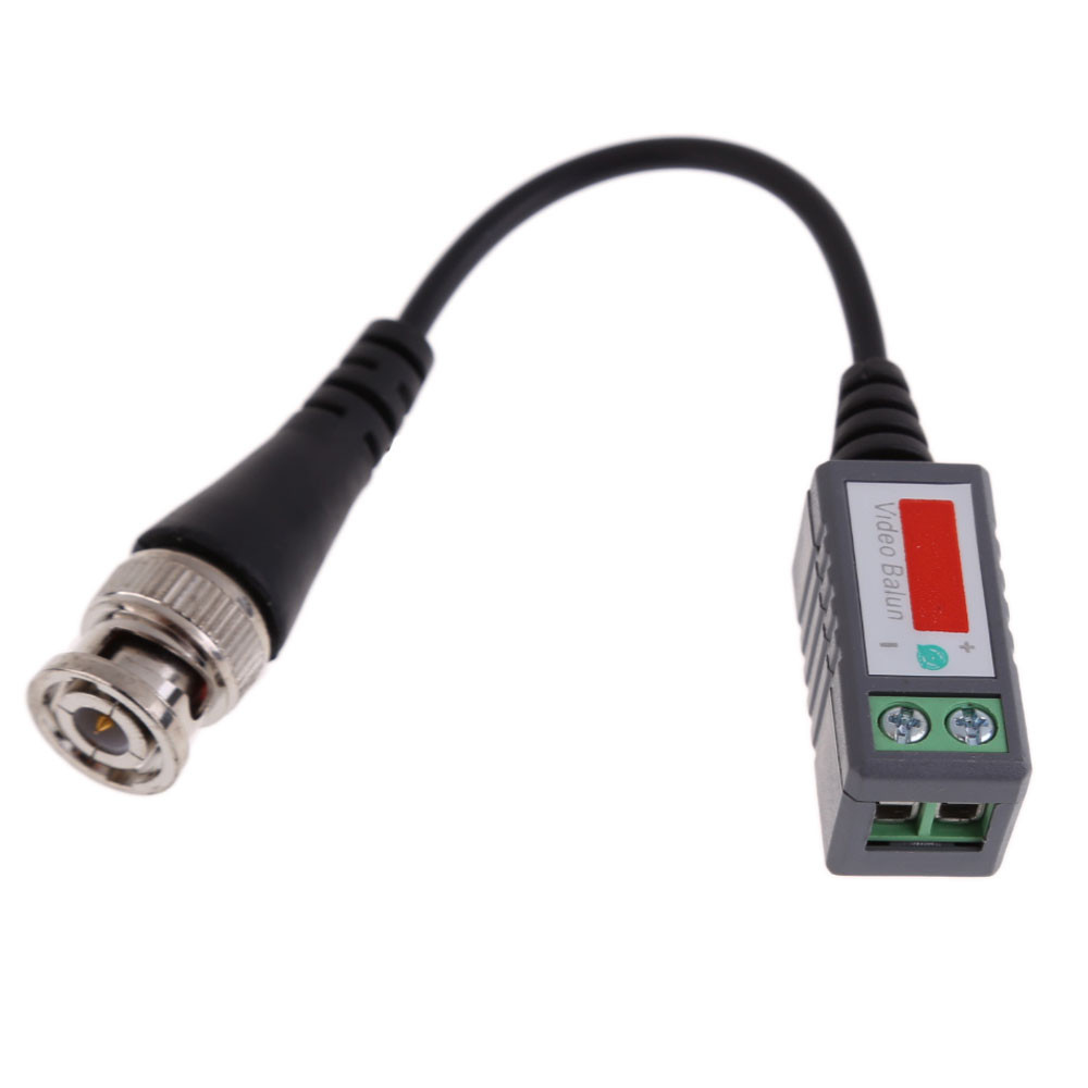 10x CCTV Camera Passive Video Balun Transceiver BNC Connector Coaxial ...