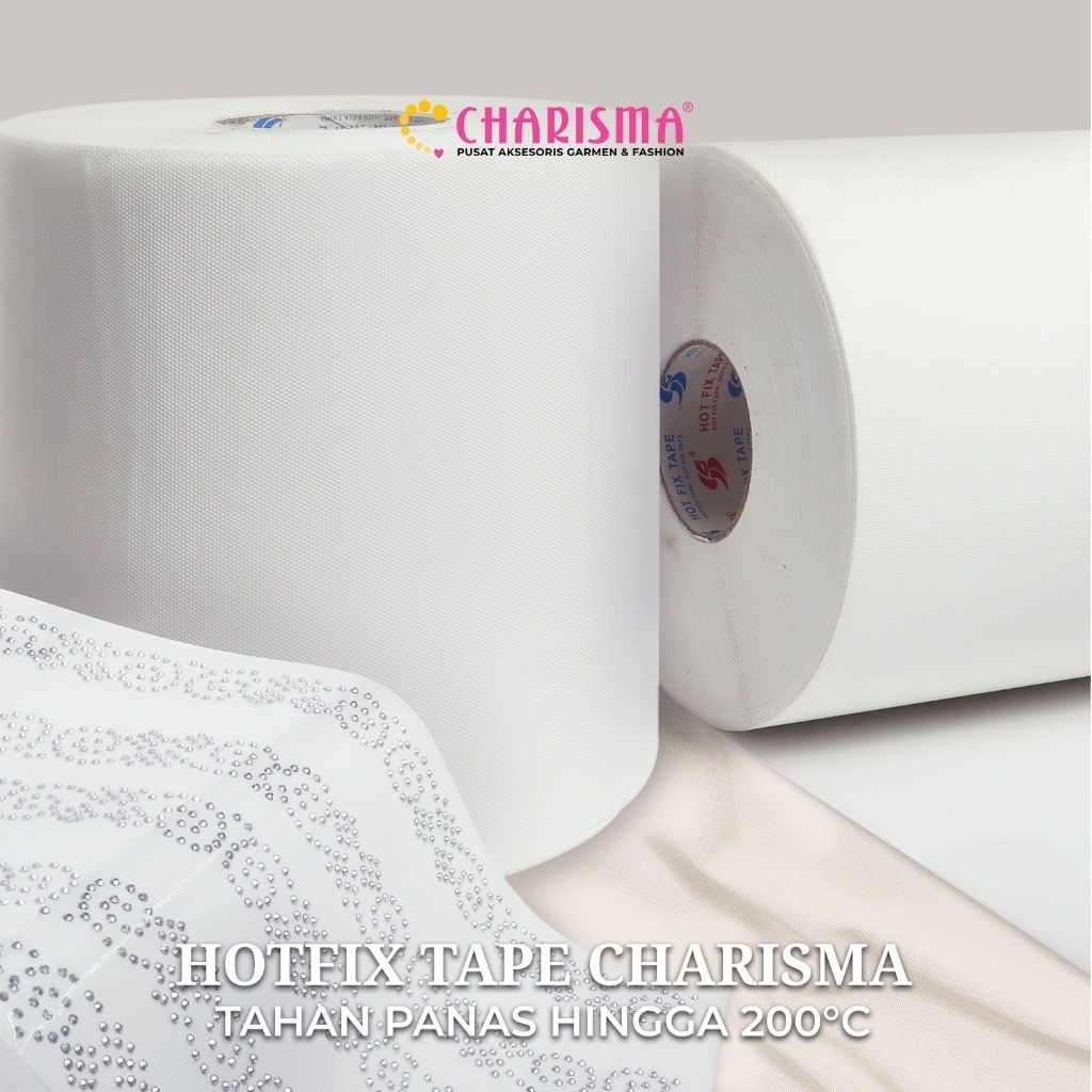 Charisma Hot Fix Tape - Paper Transfer / Sticker for Rub Mote / Hotfix ...