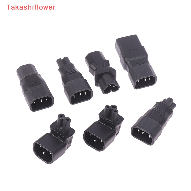 Takashiflower Ups Pdu Male To Female Eu Us Power Plug Adapter Socket Universal Iec320 C13 C14