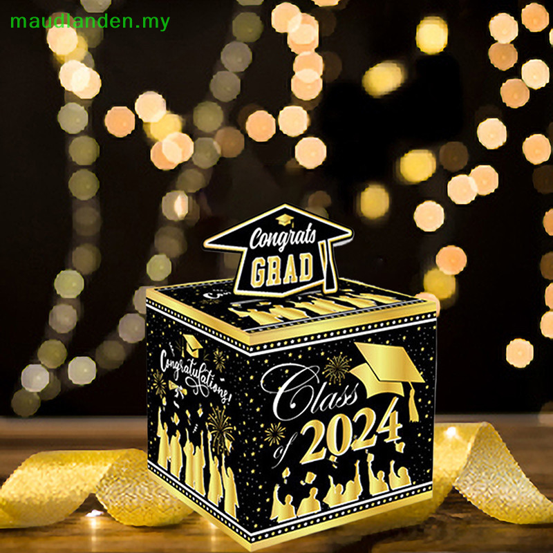 maudlanden 2024 Graduation Money Box For Cash Surprise Box Explosion ...