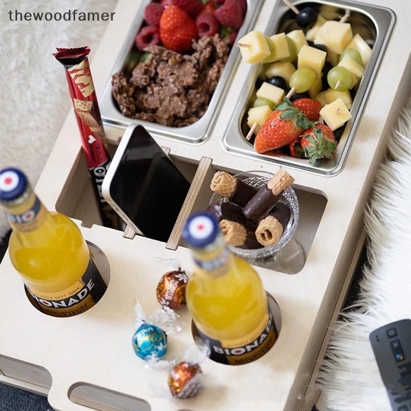 thewoodfamer Couch Bar Sofa Organizer On The Side Tables Coffee Table ...