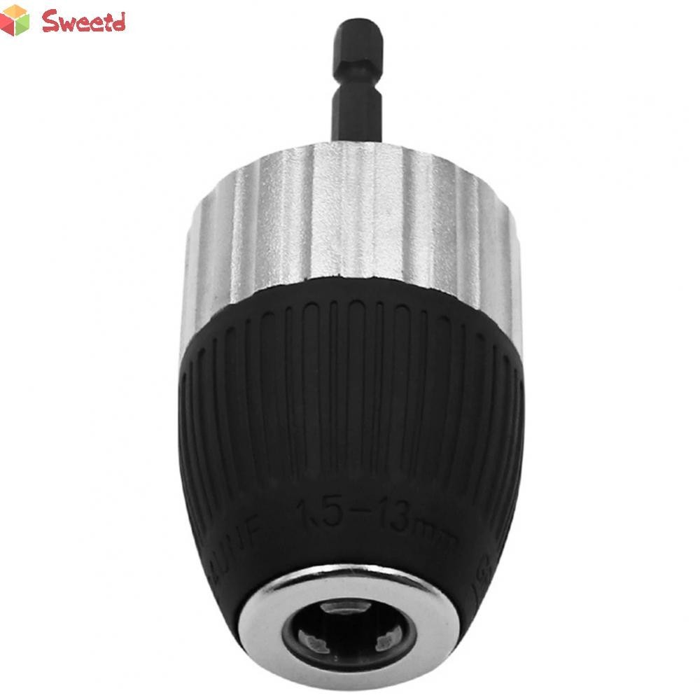 Versatile Silver+Black Self Locking Drill Chuck for Various ...