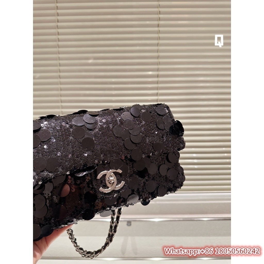 sequin c - cf women's crossbody Beg trend (with box) | Shopee Malaysia