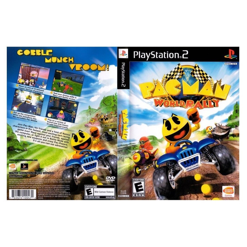 （PS2 Games CD DVD）PS2 Pac Man World Rally (DVD Game) | Shopee Malaysia