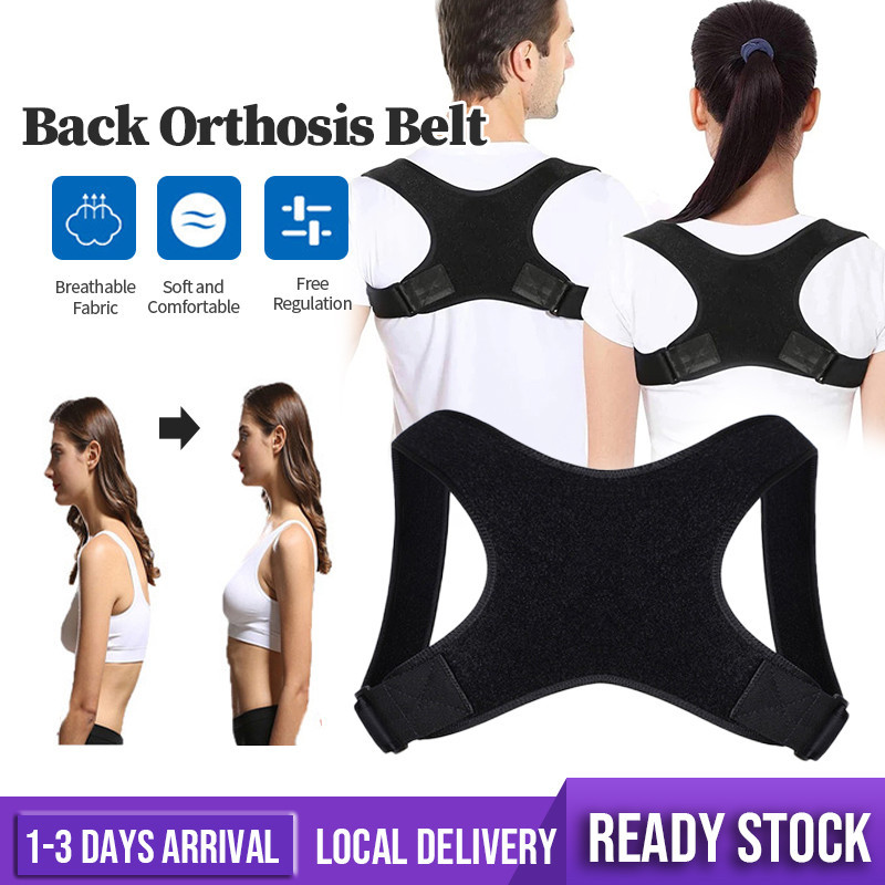 Posture Corrector Back Support Brace Back Shoulder Belt Body Magnetic ...