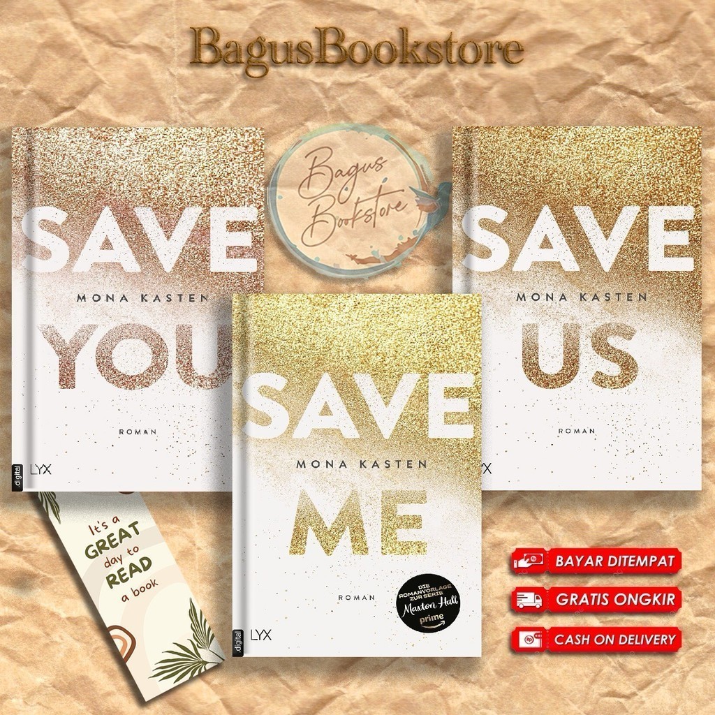 Save Me | Save You | Save Us by Mona Kasten (German | English | Indonesia) | Shopee Malaysia