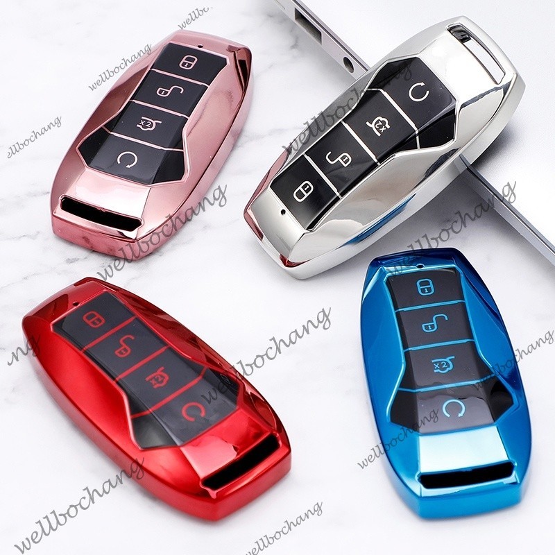 For BYD Tang Second Generation Song Pro QIn Pro Car Smart Key Cover ...