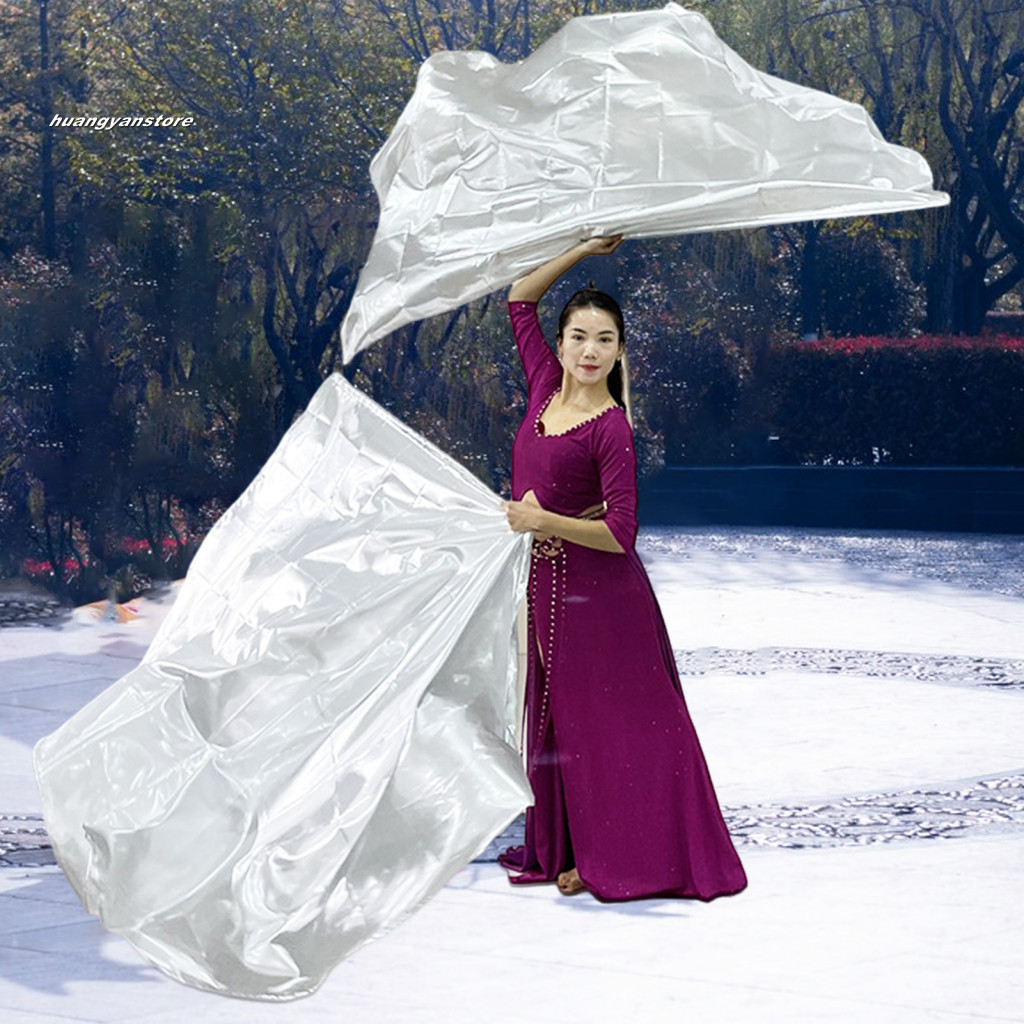 HY Performances Dance Flag Reflective Material Dance Flags Vibrant Half ...