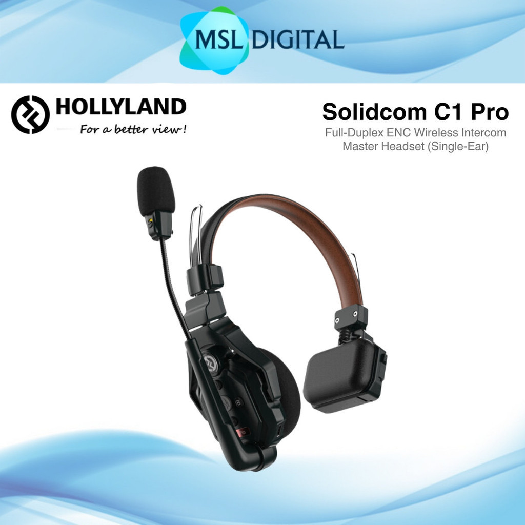 Hollyland Solidcom C1 Pro Full-Duplex ENC Wireless Intercom Master ...