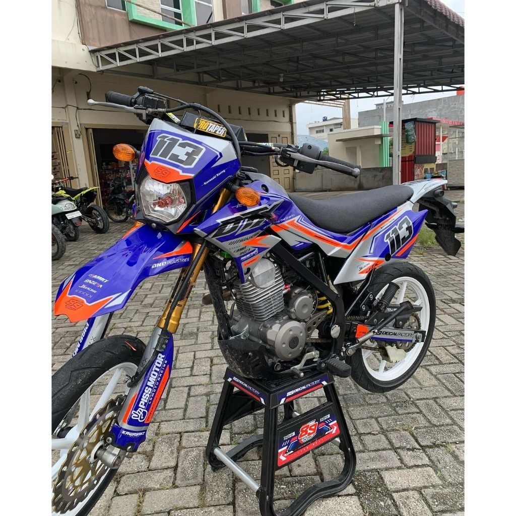 Decal/sticker Dtracker-DTX-WR155/KLX gordon/CRF /KLX BF full body ...